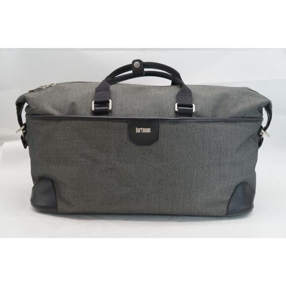 Hartmann | Bags | Hartmann Luxe Weekend Duffel Bag Herringbone Soft ...